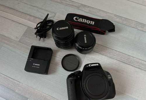 Фотоаппарат Canon eos 600D