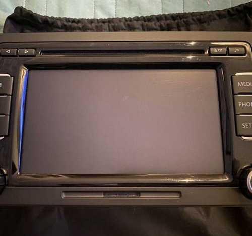 Оригинальная магнитола volkswagen rcd 510