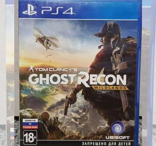 Игра на ps4 Tom Clancy's ghost Recon wildlands