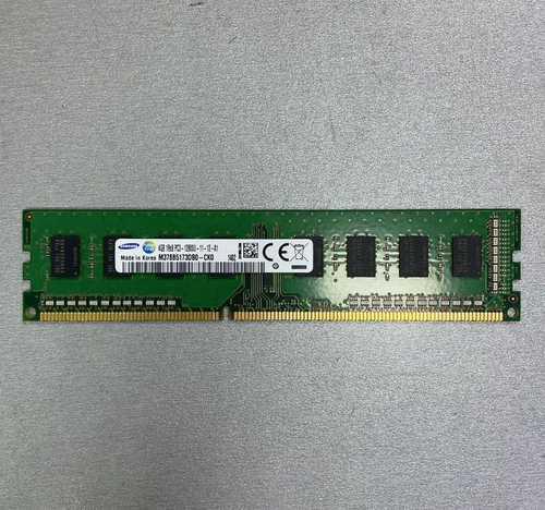 Samsung DDR3 4Gb 1600MHz