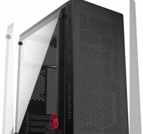 Корпус mATX bloody BD-CC101, Mini-Tower черный