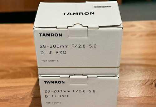 Tamron 28-200mm F/2.8-5.6 Di III RXD for Sony E