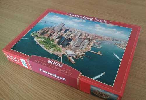 Паззл New York, Manhatten, Castorland 2000 деталей
