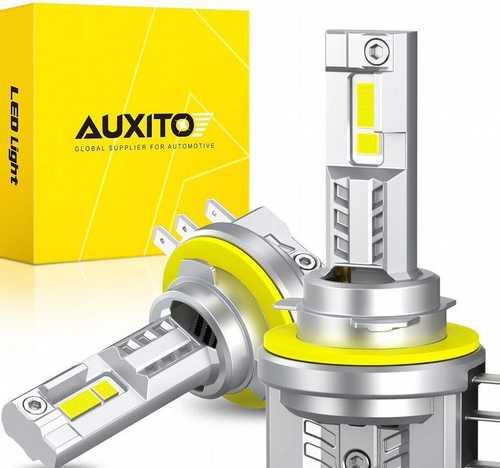 LED лампы auxito M6, 30000 Lm, цоколь H15, 2шт