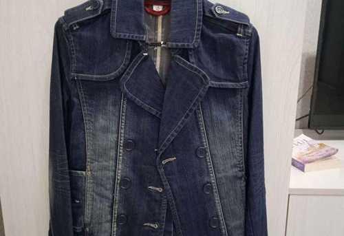 Джинсовая куртка zolla женская 42-44
