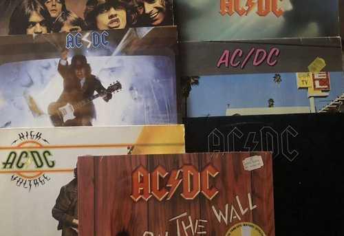 AC/DC забугорные виниловые пластинки