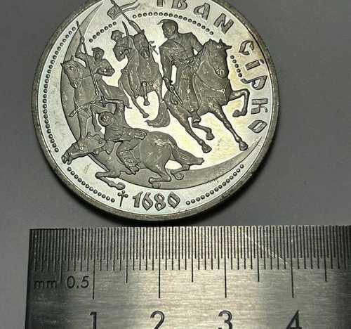 Монета Серебро 10 гривен