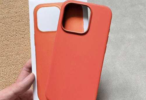 iPhone 15 Pro Silicone Оригинальный Чехол Guava