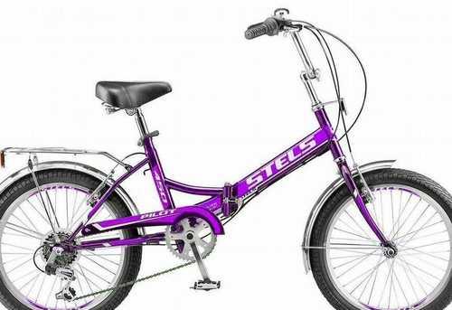 Велосипед 20д. Stels pilot 450, фиолетовый