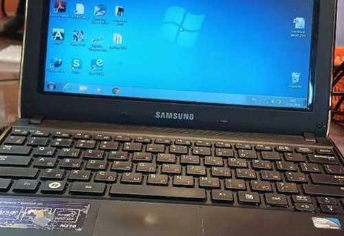 Ноутбук 10.1" Samsung NP-N210, 250 ГБ, Atom N450, RAM 1 ГБ, Intel GMA 3150