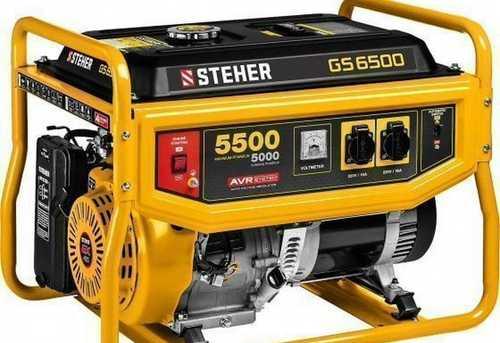 Бензиновый генератор steher GS-6500, 5500 Вт