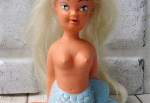 Кукла Русалка русалочка 12 см резина клеймо ГДР