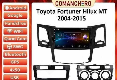 Магнитола Toyota Hilux, Fortuner 2004-2015 Android