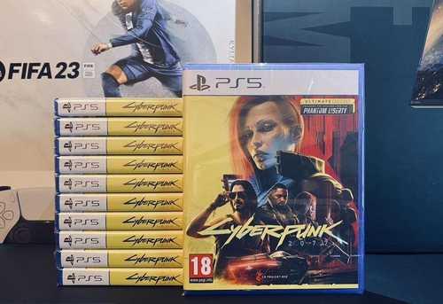Cyberpunk 2077 Ultimate Edition ps5 диск