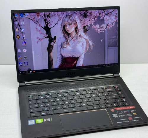 Игровой MSI GS65 stealth RTX 2060 i7-9750 144Hz