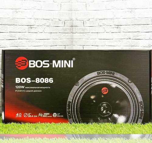 Автомобильные колонки Bos mini новые 60/120w