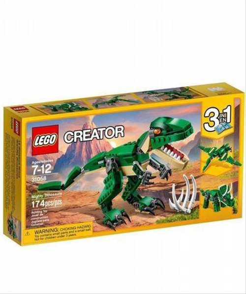 Lego 31058 Creator 3 in 1 Грозный динозавр