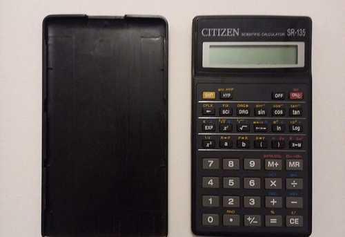 Калькулятор научный инженерный Citizen SR-135
