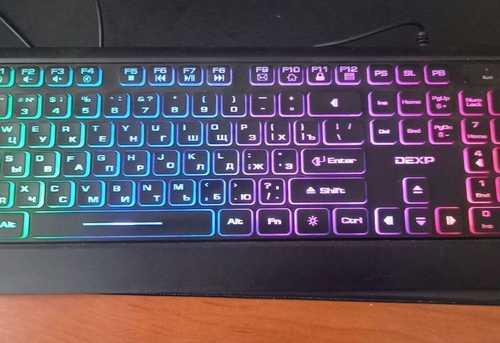 Механическая клавиатура dexp K-10002, чёрная