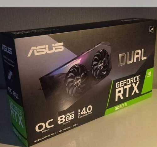 Видеокарта asus GeForce RTX 3060 Ti Dual