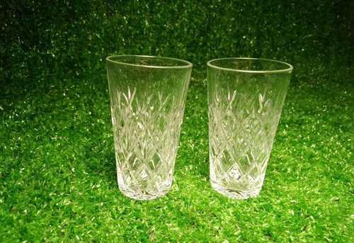 Два хрустальных стакана СССР