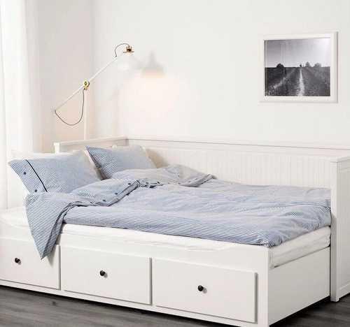IKEA Hemnes 2 матраса 3 ящика