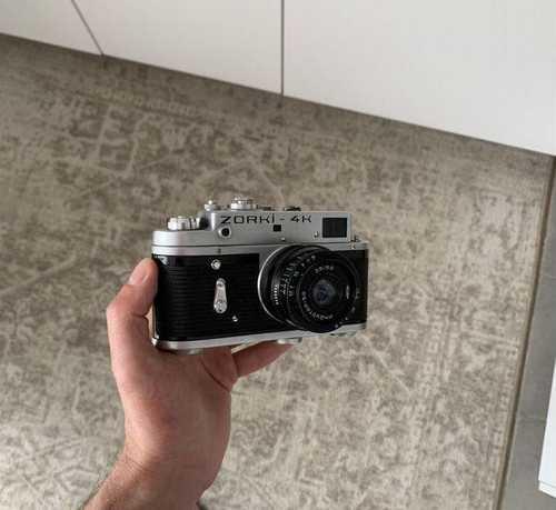 Плёночный фотоаппарат zorki 4k (зоркий 4)