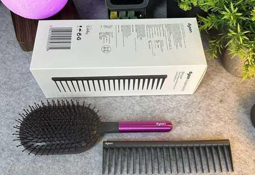 Набор расчесок Dyson brush kit Розовый