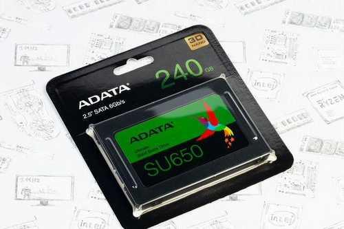 2.5" SSD-накопитель A-Data SU650 240Gb