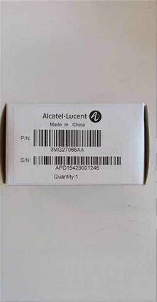 Новый Блок питания Alcatel-Lucent 3mg27066aa