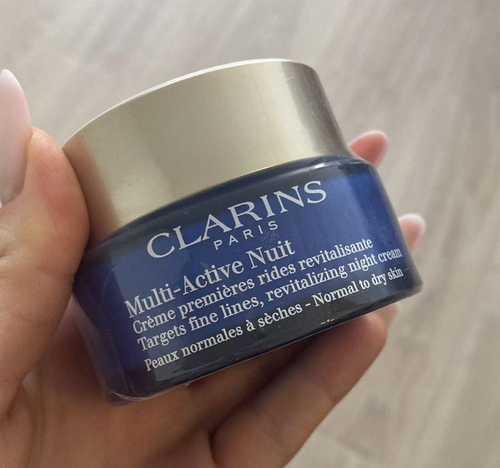 Ночной крем для лица clarins multi active nuit