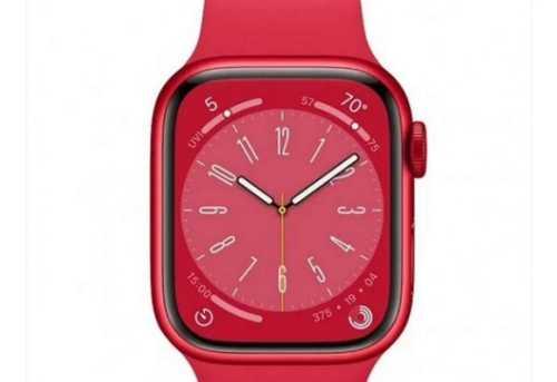 Apple Watch 8 45 mm RED Aluminium Case Red SB