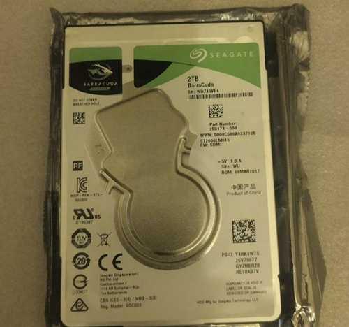 Жесткий диск 2тб 3,5" Seagate Barracuda