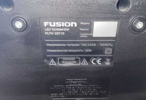 22" Телевизор Fusion fltv-22C10 LED