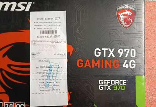 MSI GTX 970 Gaming 4Gb с дефектом