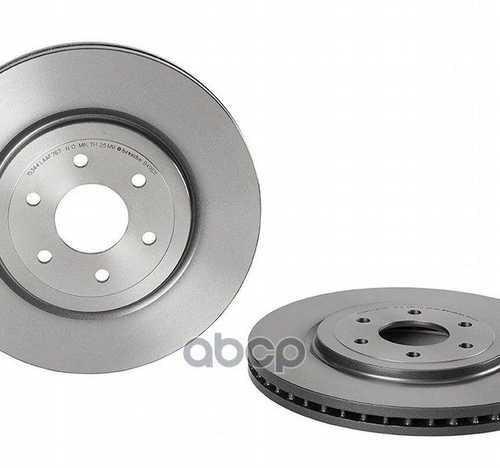 Диск тормозной UV Coated перед 09B49611 Brembo