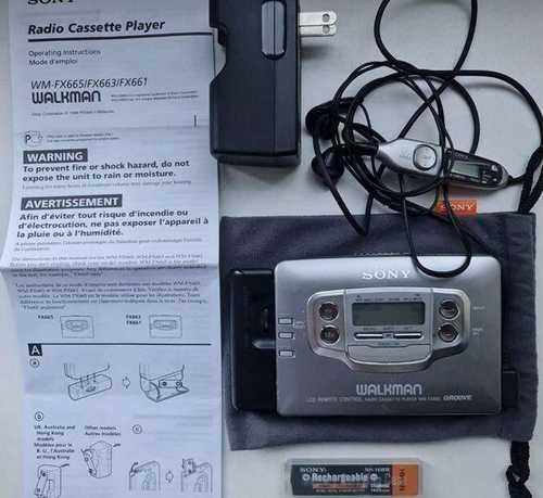 Радио кассетный плеер Sony Walkman WM-FX665 Groove