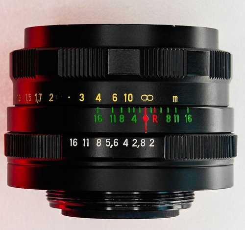 Объектив Гелиос 44м 58mm f/2 Helios 44m