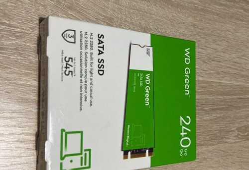 WD Green- SATA SSD M2 240GB