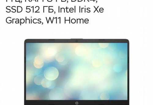 15.6" Ноутбук HP 15s-fq5016nia 1366x768