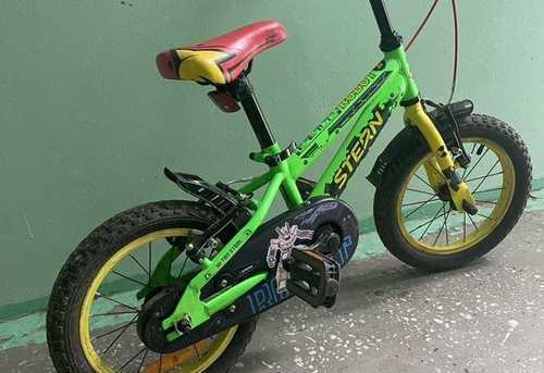 Детский велосипед (с держателями по бокам)