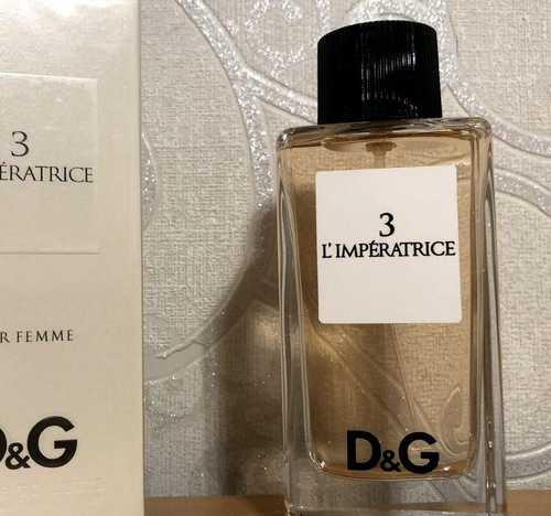 Духи женские Dolce & Gabbana 3 L'Imperatrice