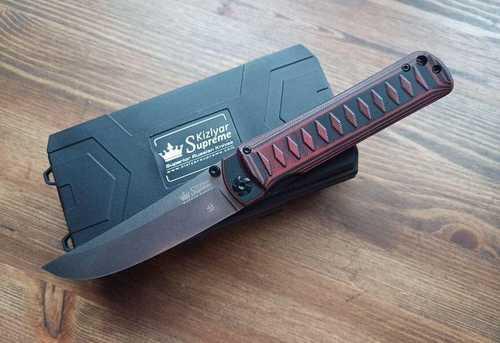 Нож Kizlyar Supreme Whisper D2 SW RB-G10 CB