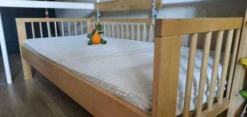 Детская деревянная кровать Gulliver IKEA