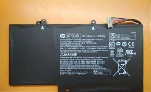 Аккумулятор для ноутбука HP NP03XL ориг