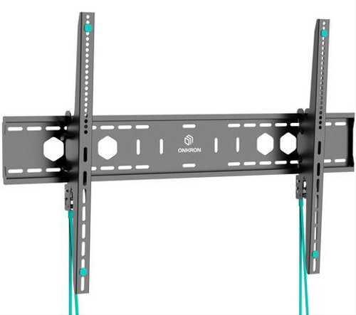 Наклонный кронштейн для тв 60"-110", черный UT12