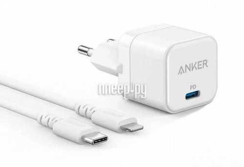 Anker PowerPort III Cube кабель USB-C B2149G21-WT