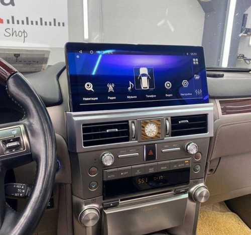 Штатная магнитoлa android для Lexus GX 2010-2021