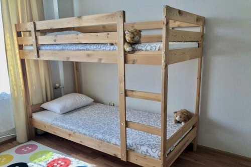 Двухъярусная кровать IKEA икеа мидал