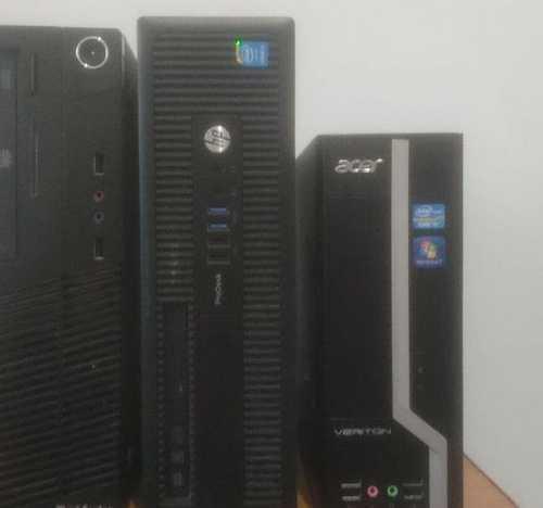 Офисный системный блок Acer, HP, Lenovo